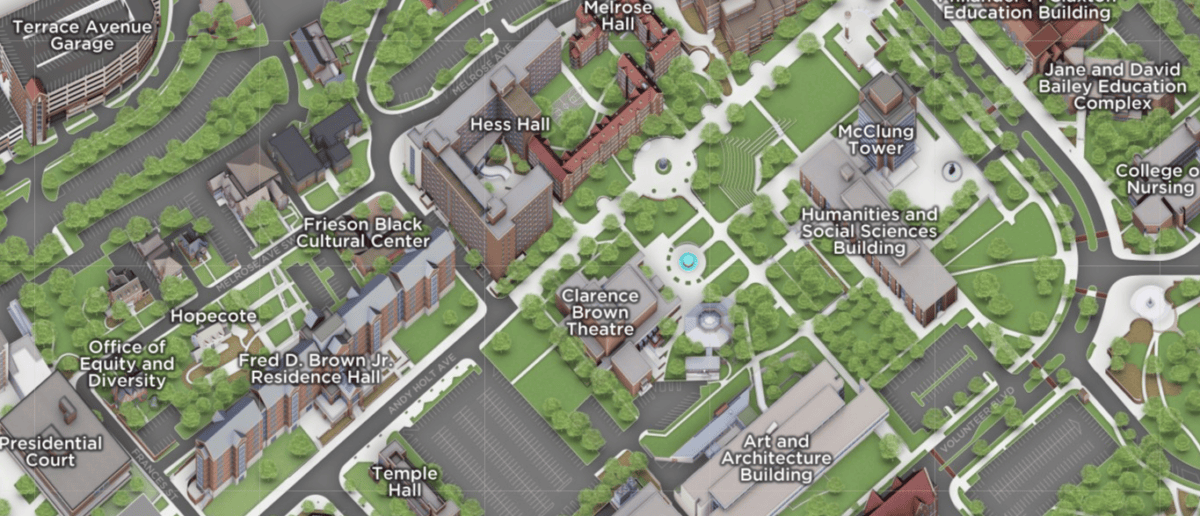 UT Knoxville Launches Interactive Campus Map - Concept3D