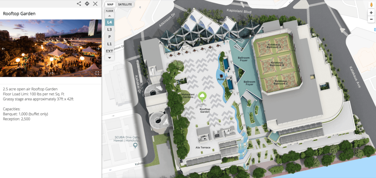 Hawaii Convention Center Showcases its Unique Style and Spaces with 3D ...