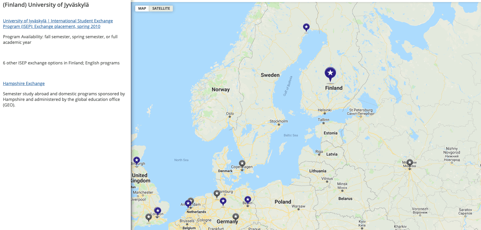 Using Interactive Maps to Showcase Study Abroad Programs - Concept3D