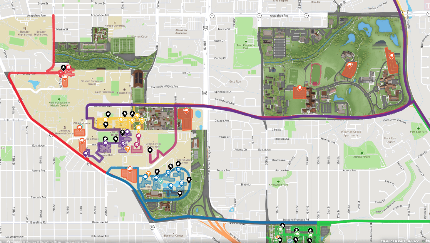 Mobile Maps for Back to School - Concept3D