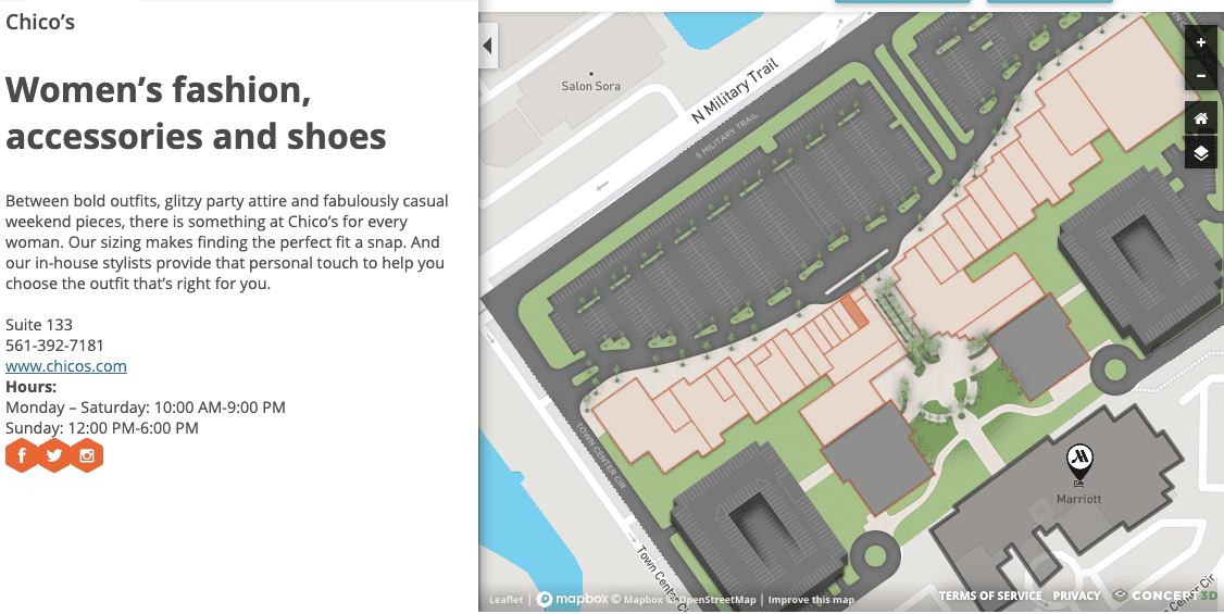 Preparing for Holiday Shopping with Interactive Maps - Concept3D