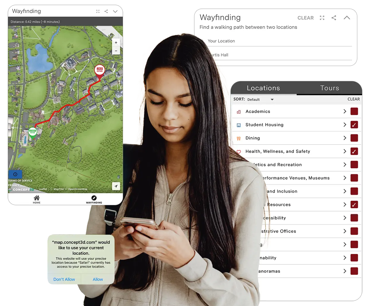 5 Ways Interactive Maps can Ease the Stress of Move-In Day