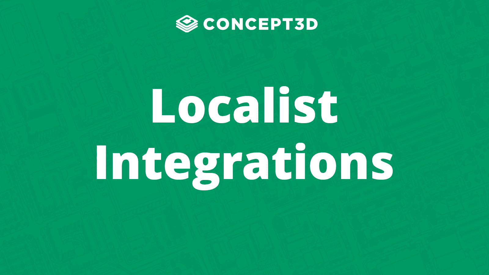Integrations | Localist Online Events Calendar | Concept3D